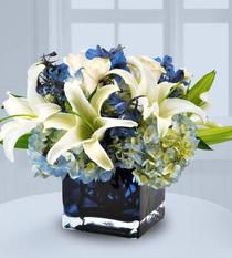 Blue Skies - River Dell Flowers-Oradell Florist-Flower Delivery