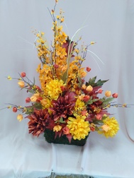 Majestic Fall: Silk Flowers - River Dell Flowers-Oradell Florist-Flower ...